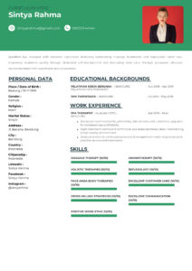 Contoh CV Spa Therapist dan Tips Membuatnya - Blog BikinCV