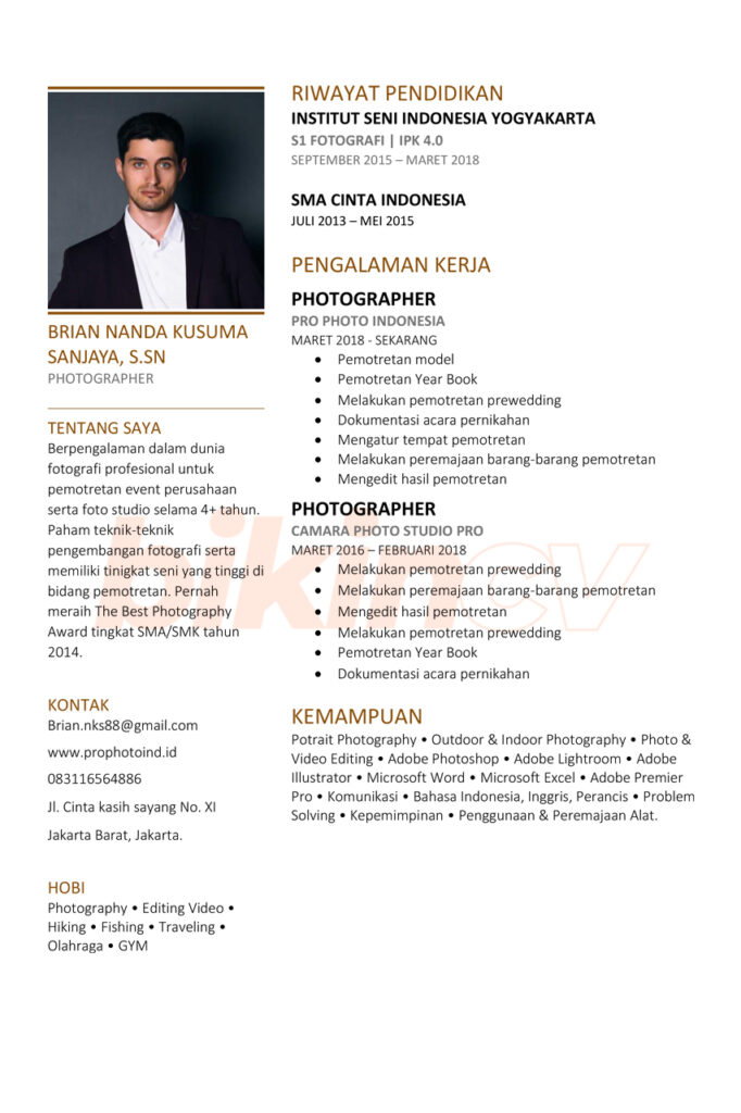 Cara Bikin CV di Microsoft Word Yang Baik dan Benar - Blog BikinCV