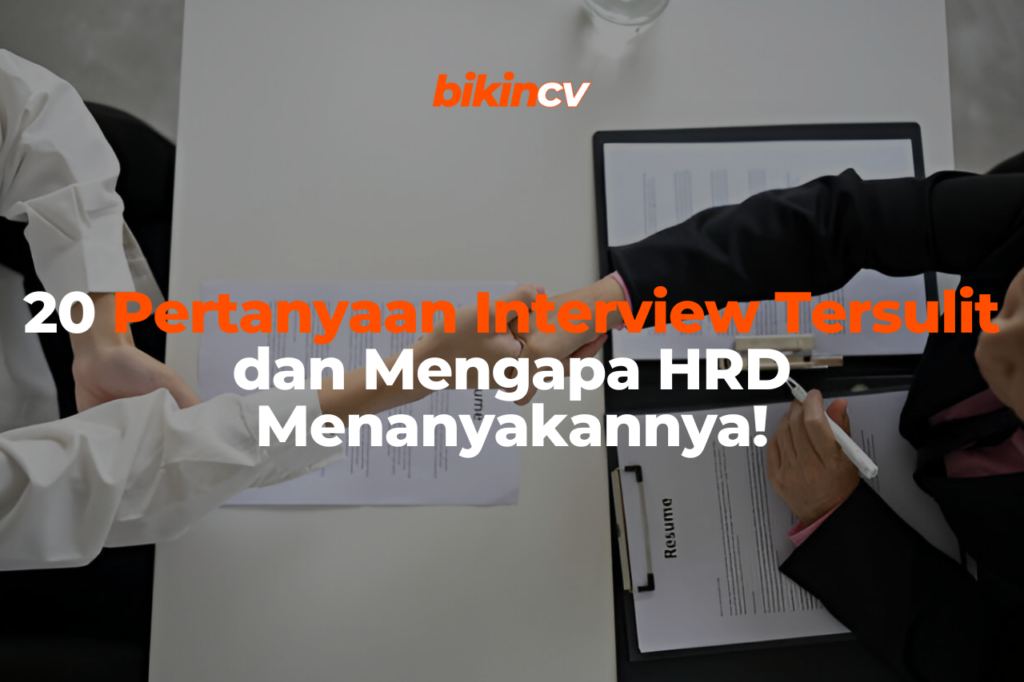 15+ Contoh Pertanyaan Interview Sales yang Sering Ditanyakan - Blog BikinCV